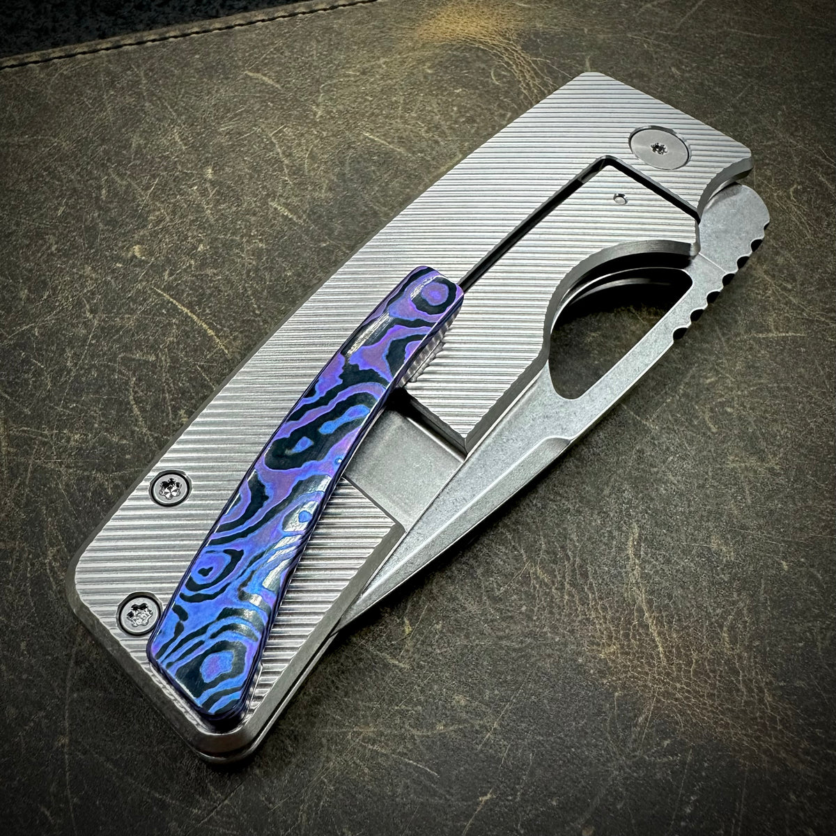 Roosevelt XL - Vanax Blade, Angled Milling, Zircuti Clip and Backspace ...