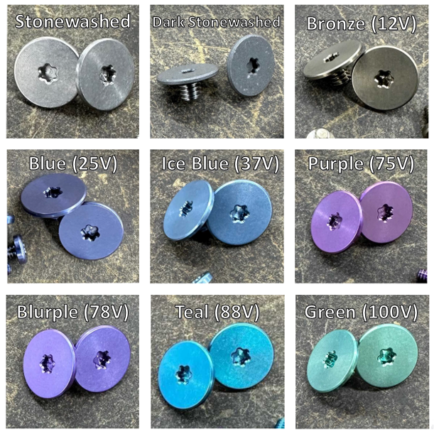 OZ Roosevelt Screw Sets (Standard/Original Size) – OZ Machine Company